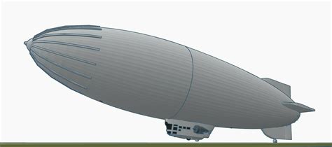🎲 1 350 K Class Blimp・ 3d File For 3d Printing・cults