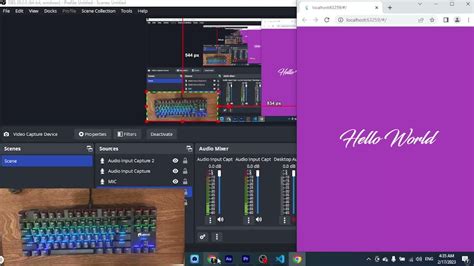 Asmr Programming Flutter Hello World Coding No Talking Youtube