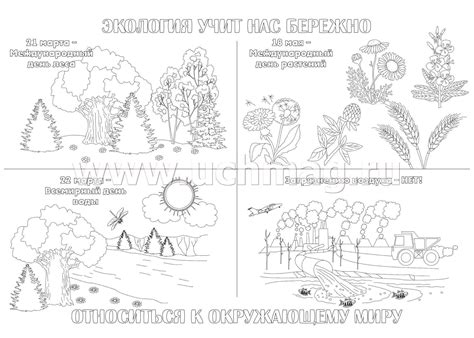 Листовки Береги Природу Распечатать Раскраски - HD фотoграфии
