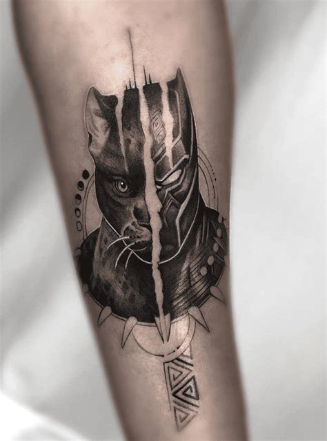 Black Panther Tattoo Outline Bold Designs And Meaningful Symbolism