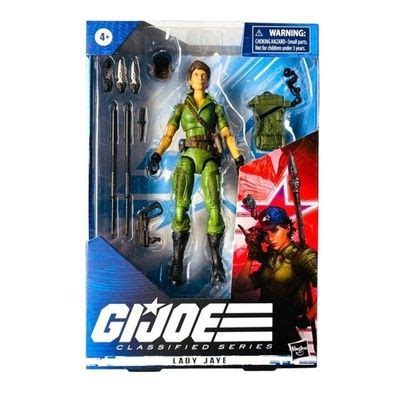 Gi Joe Classified Lady Jaye 6 Figure With Accessories New Sealed