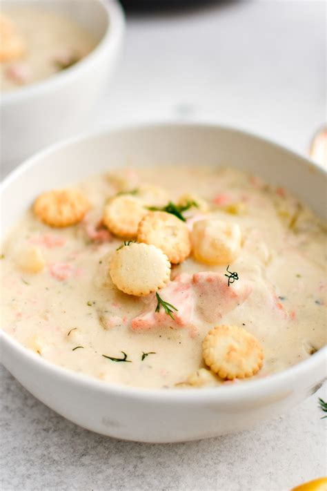 Super Creamy Salmon Chowder The Forked Spoon