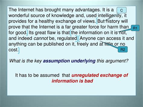 Ppt Identifying Assumptions Powerpoint Presentation Free Download