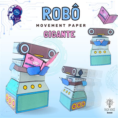 Robô Paper Médio Faça Você Maker