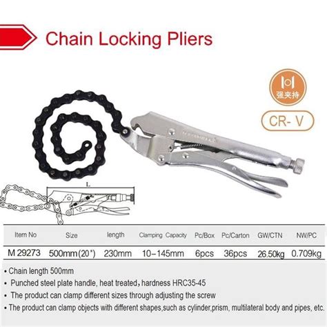 China Customized Chain Locking Pliers Suppliers Manufacturers Factory