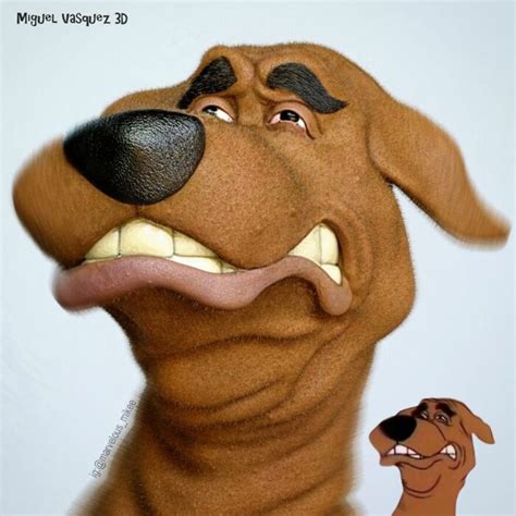 20 Popular Cartoon Characters Given A Disturbing Makeover By This