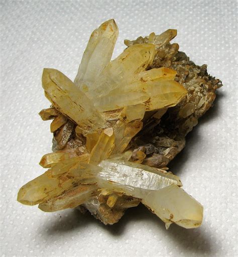 Impressive Quartz With Limonite From The Famous 9th Of September Mine