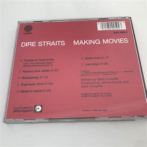 Dire Straits Making Movies Plak Cd Dvd Satın Al