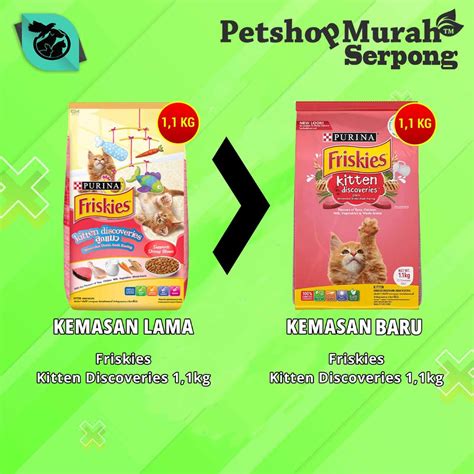 Jual Makanan Kucing Dry Kering Friskies Kitten Discoveries 11kg