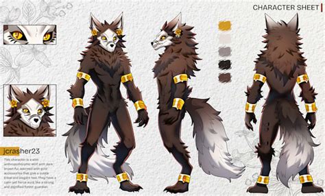 Draw Custom Character Sheet Or Reference Sheet For Your Character