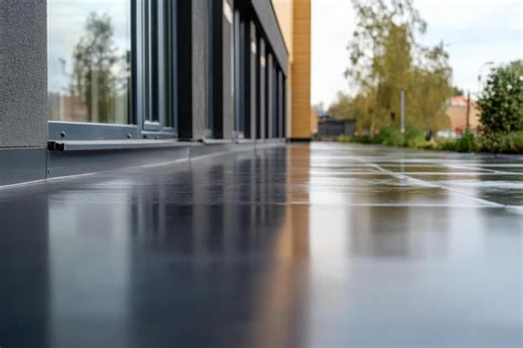Reflective Tiles On Modern Building Exterior Urban Design 70375591