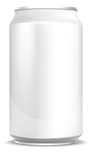 Soda Can Blank Template Photoshop