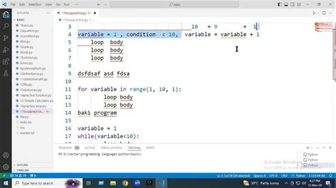 Loop For Loop While Loop Break Continuecontrol Statement In Python Class 4 Youtube