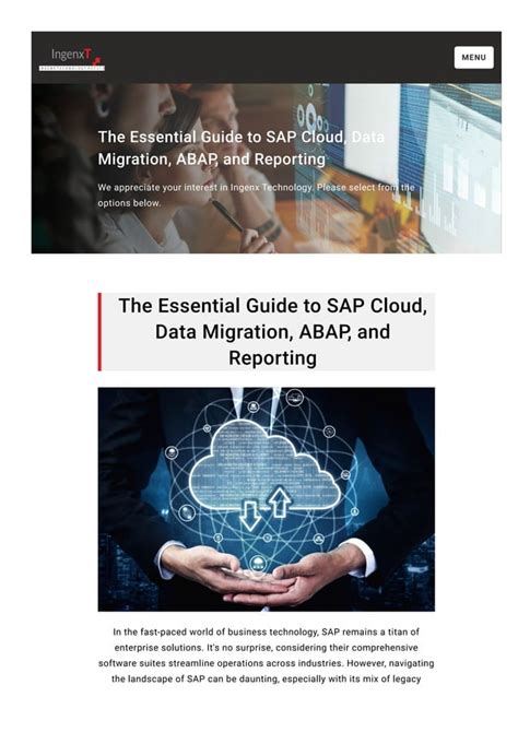 the essential guide to sap cloud data migration abap and reporting pdf