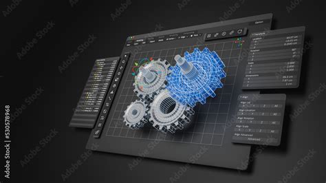Engineering Designer Design 3d Cad Software Program Industrial Engine