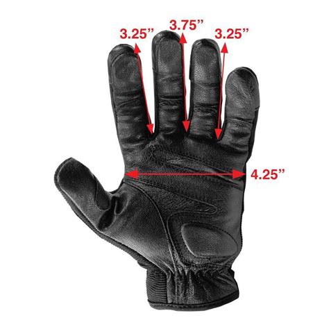 Streetwise Police Force Tactical Sap Weighted Knuckle Steel Shot Glove