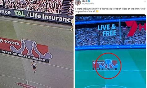Footy Fans Mock Toyotas Afl Logo For Looking Like An X Rated Reference