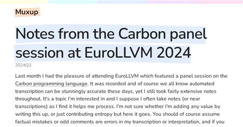 alex bradbury on linkedin notes from the carbon panel session at