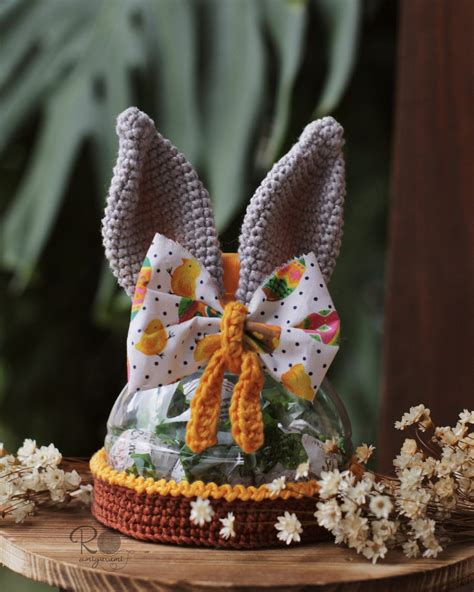 Porta Chocolate Orelhudo Receita Em Pdf Ptenes Rô Amigurumi