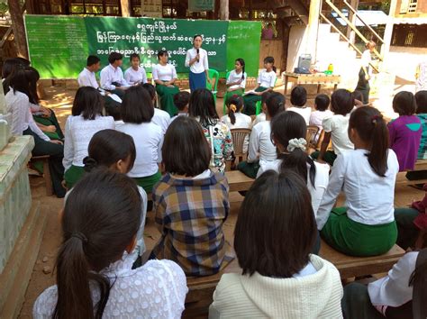 ရွှေကျင်မြို့တွင် လူငယ်စကားဝိုင်းကျင်းပ Information And Public