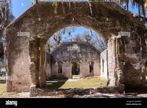 The Chapel Of Ease Is An Historic Site Located In St Helena Island