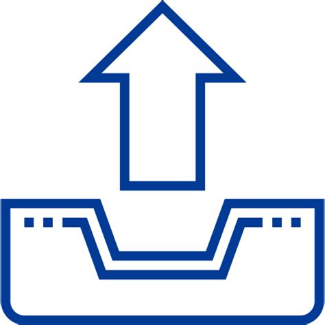 outbox detailed bright lineal icon