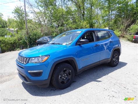 2020 Laser Blue Pearl Jeep Compass Sport 138488095 Photo 10