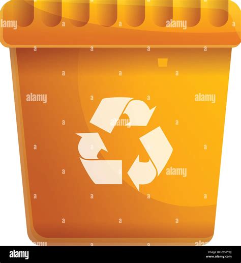 Paper Recycle Bin Icon Cartoon Of Paper Recycle Bin Vector Icon For Web Design Isolated On