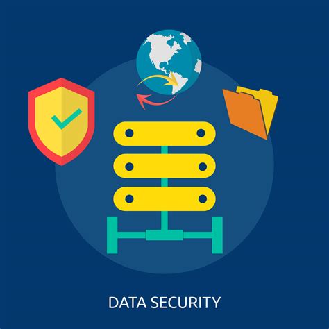 Data Security Conceptual Illustration Design Vector Art At Vecteezy