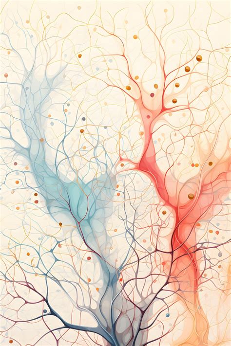 Premium Photo Abstract Neural Network Illustration In Pastel Tones Premium Photo Abstract Neural Network Illustration In Pastel Tones