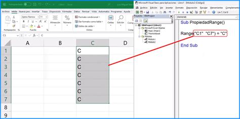 Ejercicios Con El Objeto Y Propiedad Range