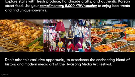 Suwon Vip Tour Hwaseong Media Art Festivalstarfield Nammun Market