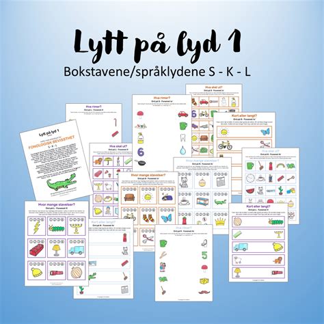 Tegn Til Tale Ordkort Og Tegnkalender Undervisningsbyenno