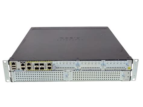 Cisco Isr4451 X K9 Integrated Services Router Ipbasek9 Appxk9 Secur