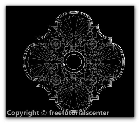 Very Nice Ceiling 2d Block Ceiling Cad Drawing Ceiling Design