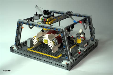 Lego Moc 252507 Sw Rebel Hangar Accessories Pack By Korion