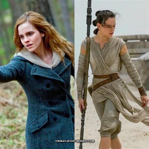 Emma Watson Updates Daisy Ridley Emma Watson Was So Sweet