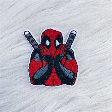Deadpool Shocked Patch Nowstalgia