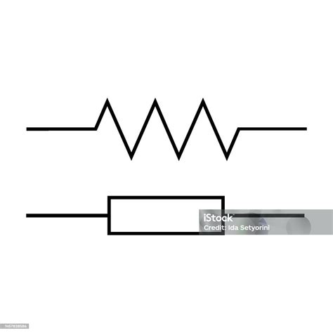 Resistor Logo Stock Illustration Download Image Now Electricity