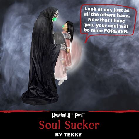 Haunted Hill Farm Motion Activated Soul Sucker Demon Reaper By Tekky