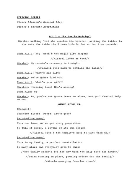 Official Script Pdf