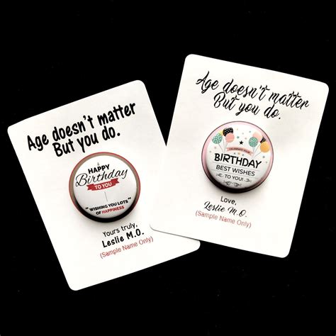Incorporating A Pin Buttons To A Card Is A Unique Way Of Wishing