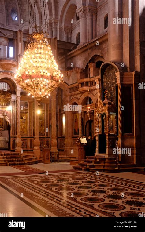 The Cathedra Or Bishops Throne Of The Greek Orthodox Patriarch Of