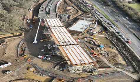 Steelwork Creating Improved A12 Junction