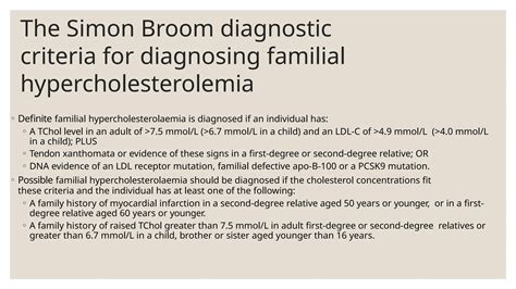 Dyslipidemia Classification Definition And Management Pptx
