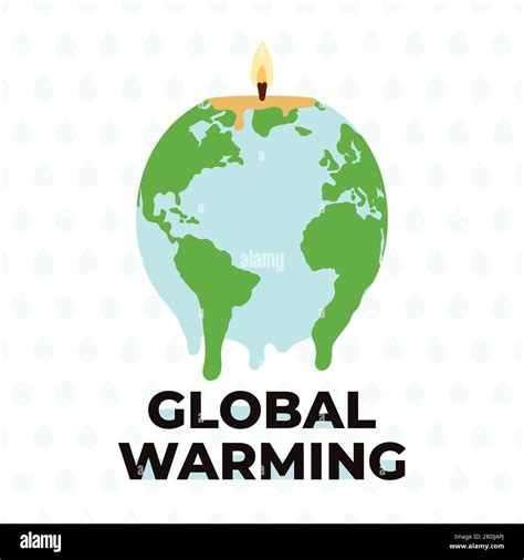 Earth Global Warming Poster Poster Global Warming Icon Earth With