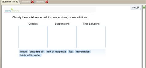 solved question 1 of 13 incorrect ncorrect pling classify