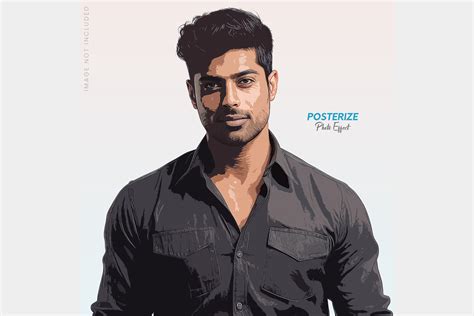 Portrait With Posterization Effect Showc Graphic By Msviewbd · Creative