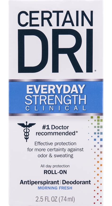 Certain Dri Everyday Strength Clinical Antiperspirant Deodorant