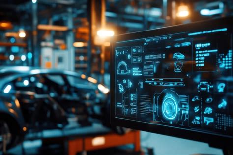 Ev Electric Vehicle Technology Concept Premium Ai Generated Image